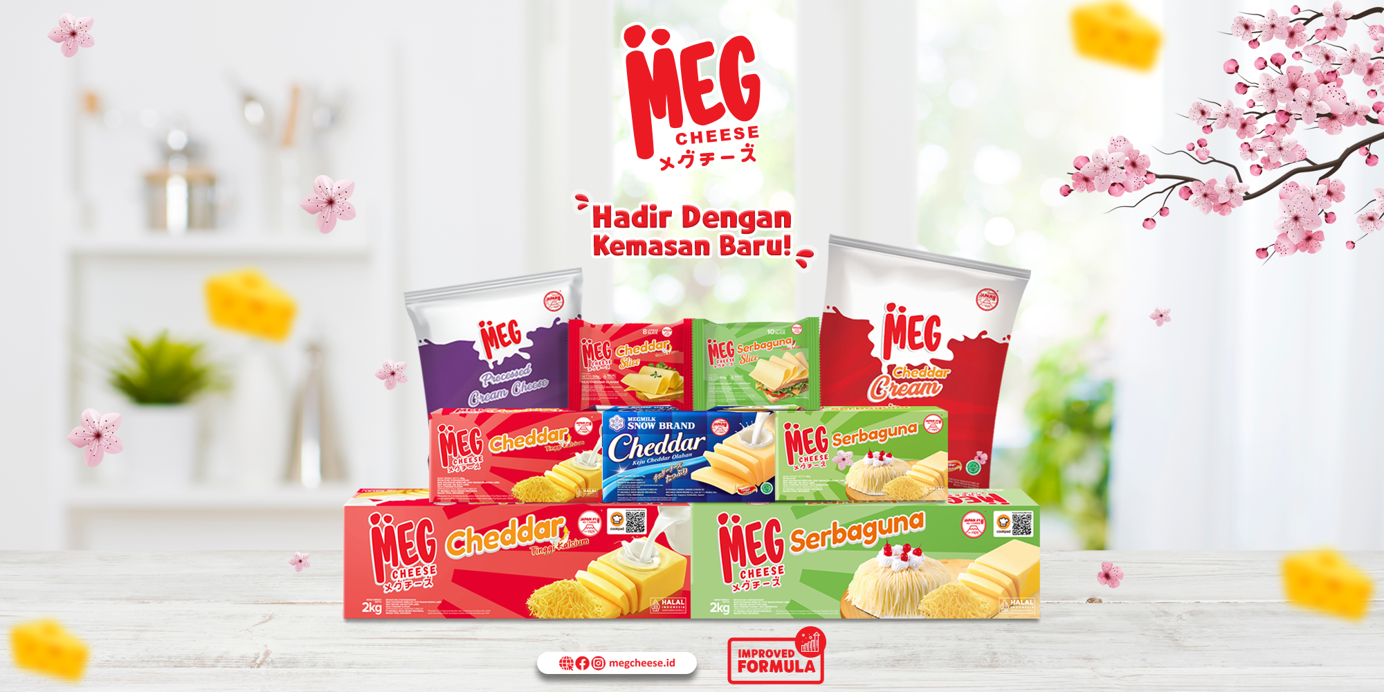 MEG Cheese - Keju Kualitas Jepang Premium | PT. MEGMILK SNOW BRAND