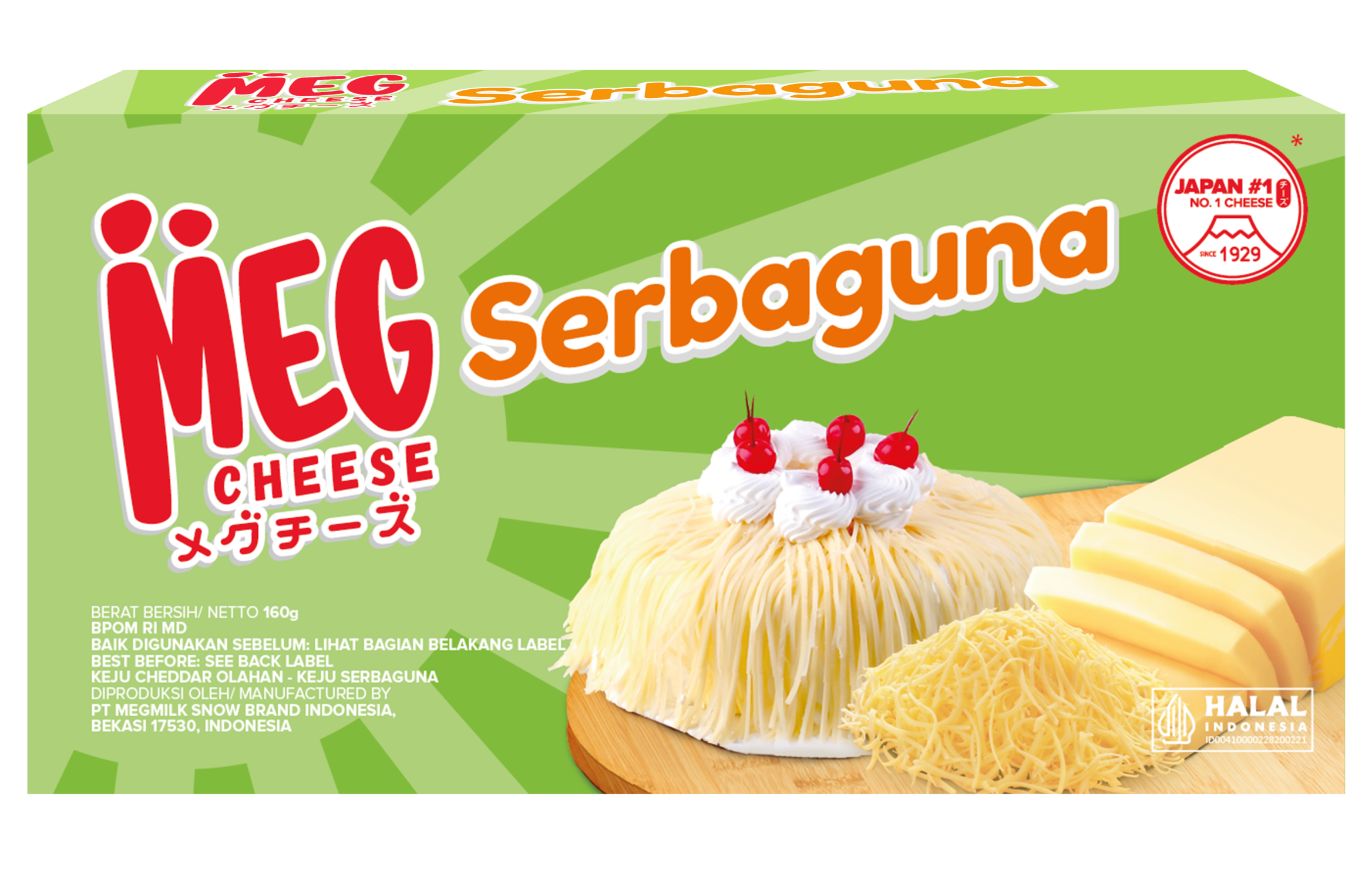 MEG Cheese - Keju Kualitas Jepang Premium | PT. MEGMILK SNOW BRAND
