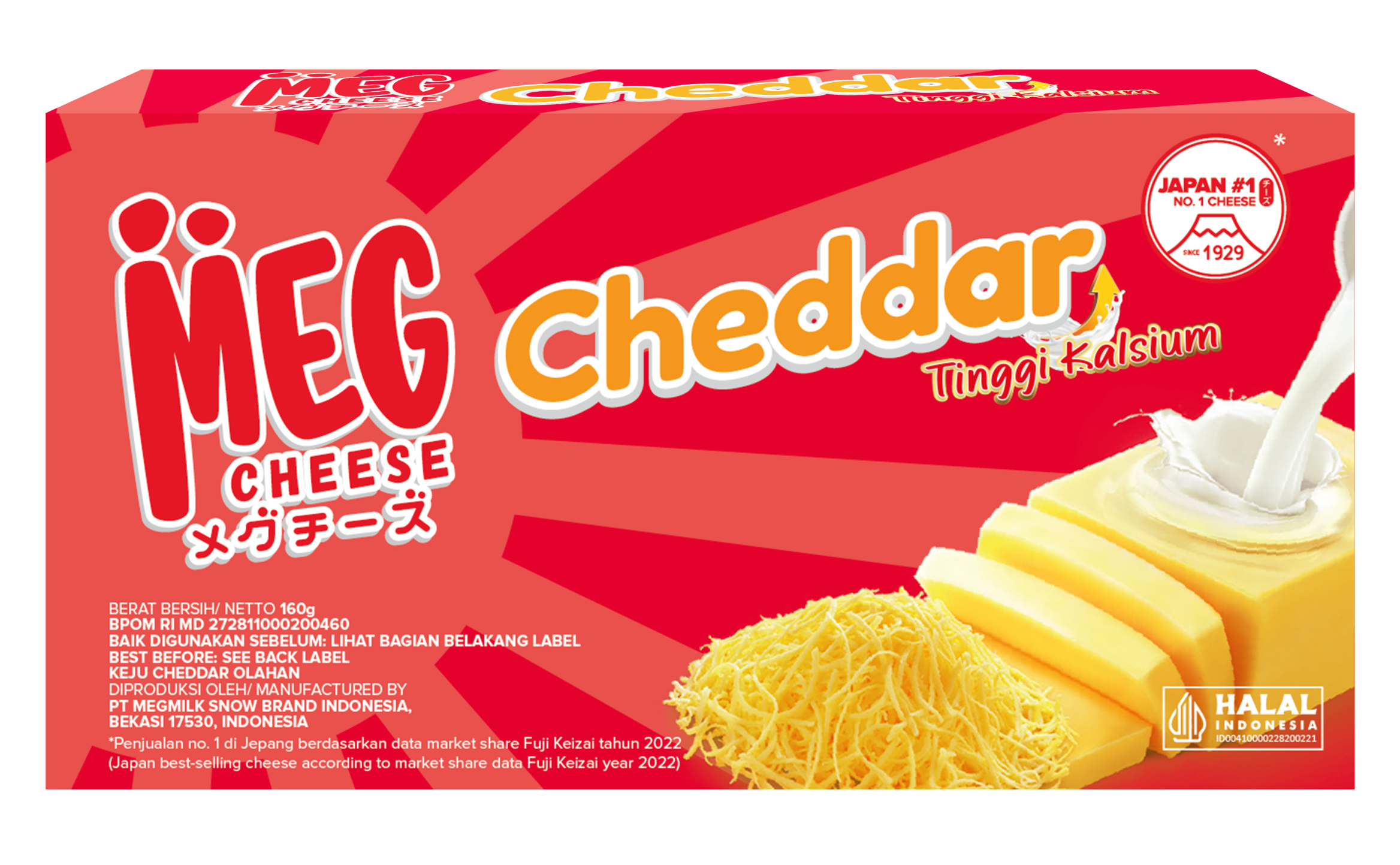 MEG Cheese - Keju Kualitas Jepang Premium | PT. MEGMILK SNOW BRAND