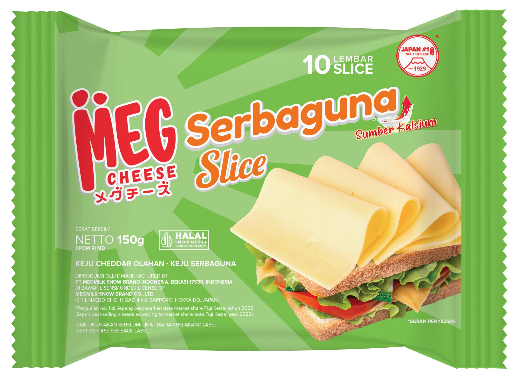 MEG Cheese - Keju Kualitas Jepang Premium | PT. MEGMILK SNOW BRAND
