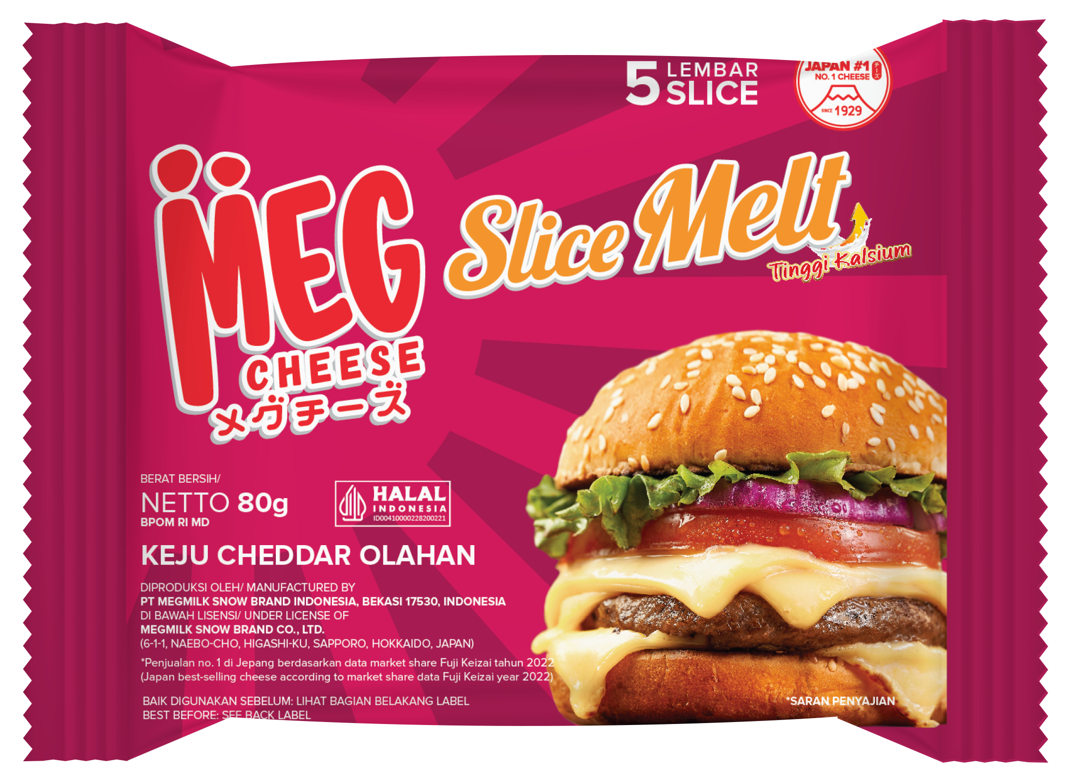 MEG Cheese - Keju Kualitas Jepang Premium | PT. MEGMILK SNOW BRAND